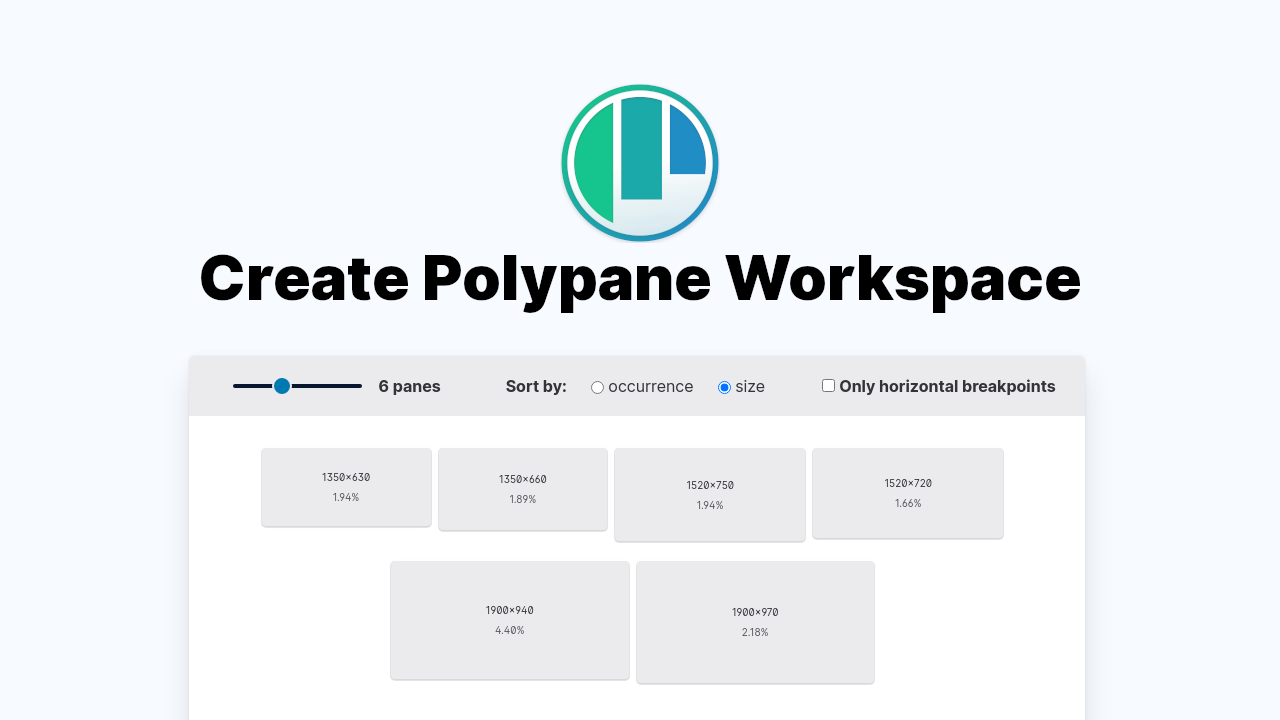 Create Workspace Polypane