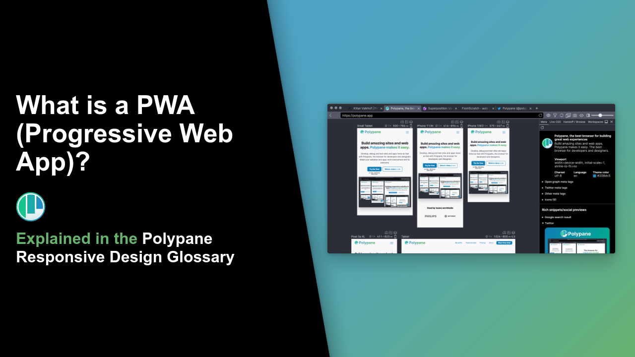 What is a PWA (Progressive Web App)? | Polypane