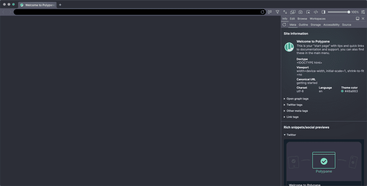 Polypane, The browser for ambitious web developers