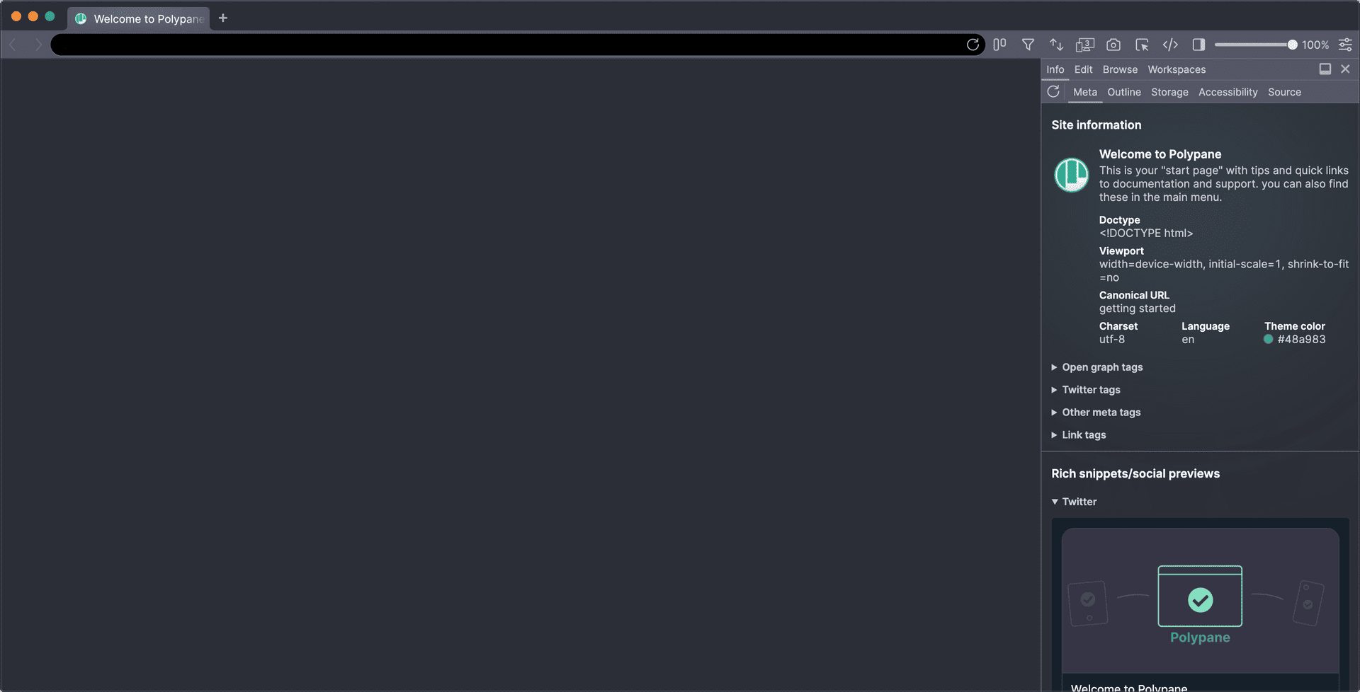 Polypane, The browser for ambitious web developers